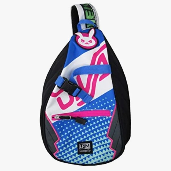 Loungefly | Bags | Loungefly Overwatch Dva Sling Bag Backpack Limited ...